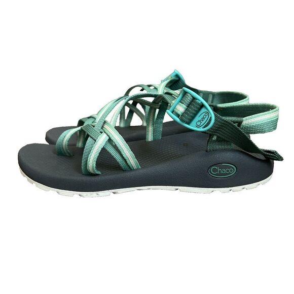Chaco | Shoes | Chaco Zx2 Hiking Sandal Womens Classic Mint White Sole ...